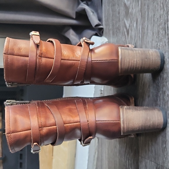 Freebird by Steven | Shoes | New Freebird Baker Cognac Boots Nib Size 9 ...